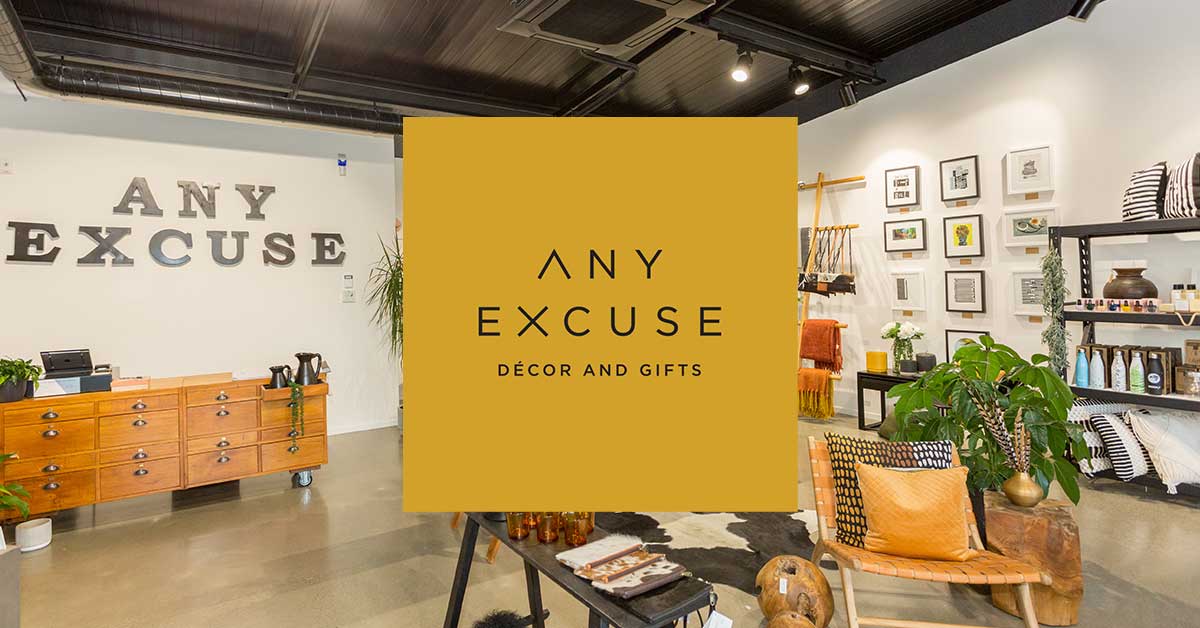 Decor & Gift Store Lincoln - Any Excuse