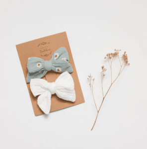 Hair clip Bows Set of 2 - Any Excuse